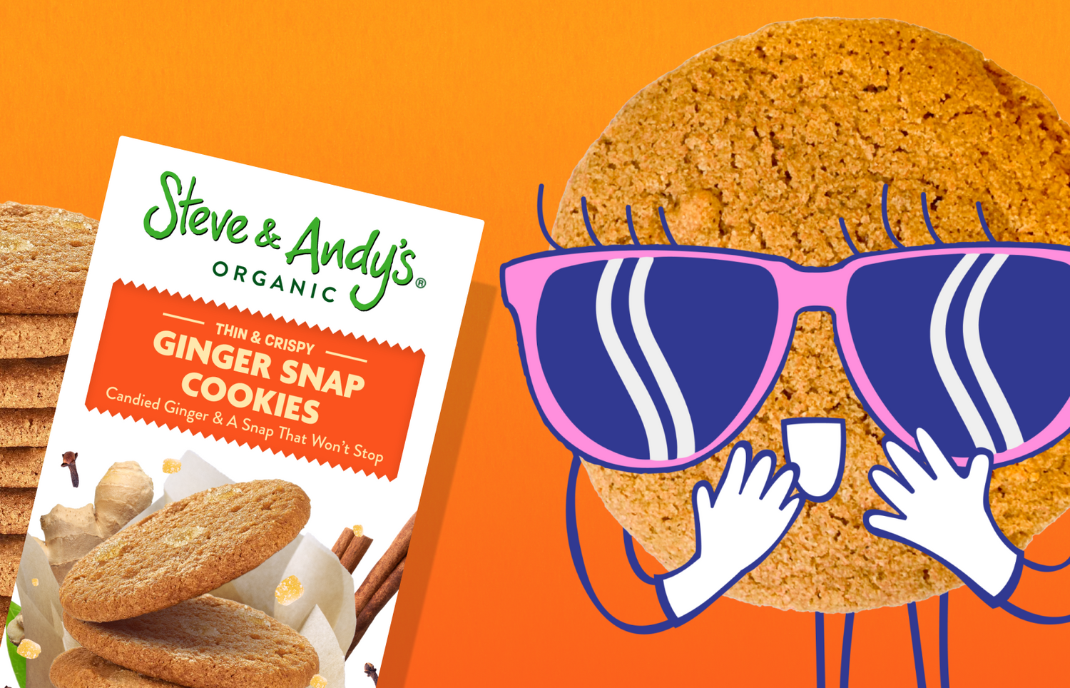 An Interview with Ginger Snap – Steve & Andy’s Organics Inc.